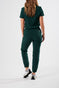 FLEX ONE-POCKET WOMEN'S SCRUB TOP (EMERALD GREEN) – Zzuri Medical Scrubs